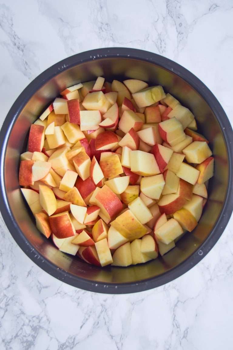 Pressure Cooker Apple Butter with Malt - For The Pleasure Of Eating
