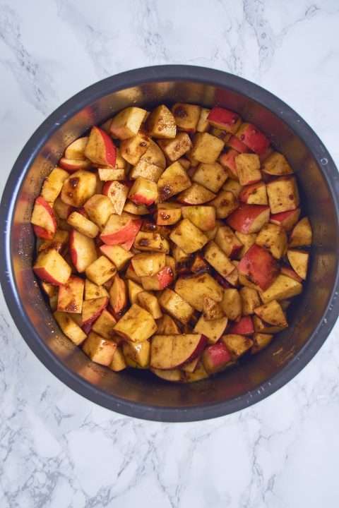 Pressure Cooker Apple Butter with Malt - For The Pleasure Of Eating