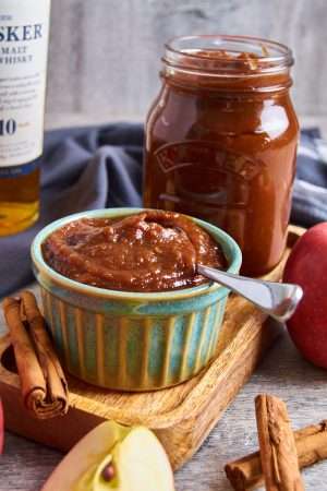 Pressure Cooker Apple Butter with Malt - For The Pleasure Of Eating
