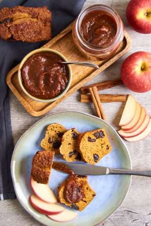 Pressure Cooker Apple Butter with Malt - For The Pleasure Of Eating