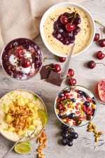 Protein Rice Pudding 4 Ways - For The Pleasure Of Eating
