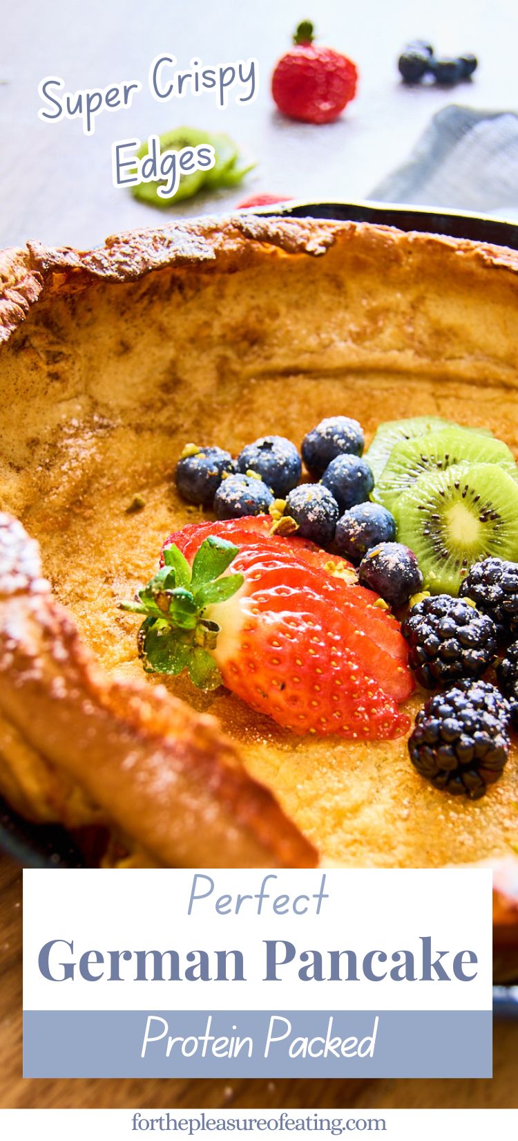 German Pancake with Protein - For The Pleasure Of Eating