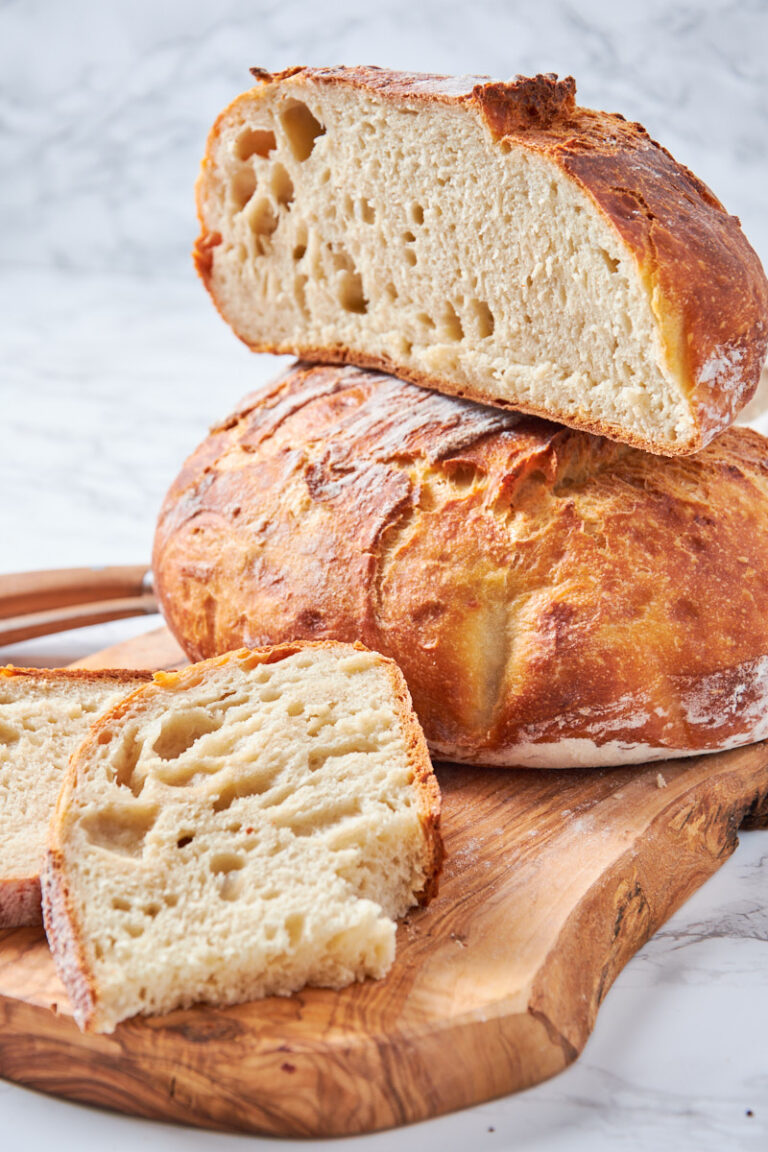 Easy High Protein Sourdough Bread - For The Pleasure Of Eating