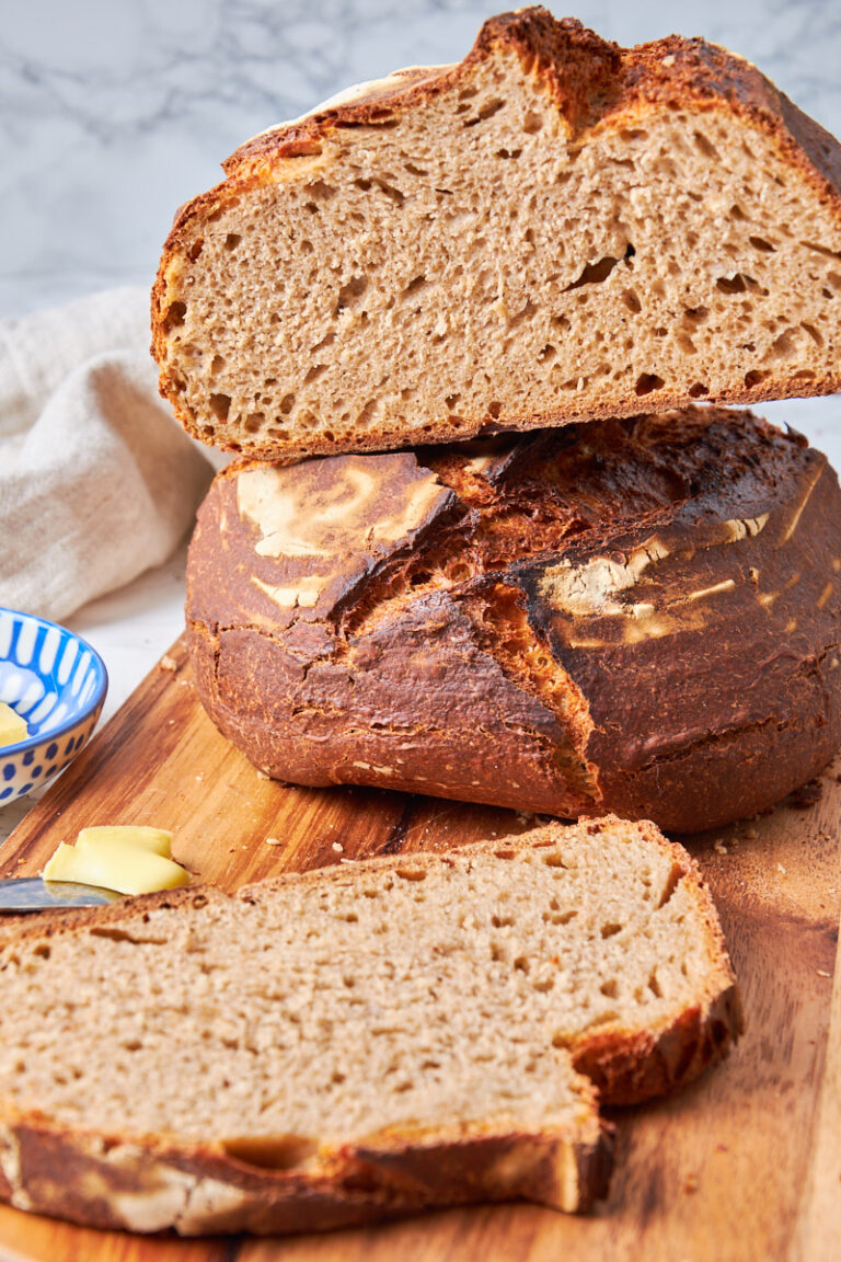 German Sourdough Protein Rye Bread - For The Pleasure Of Eating
